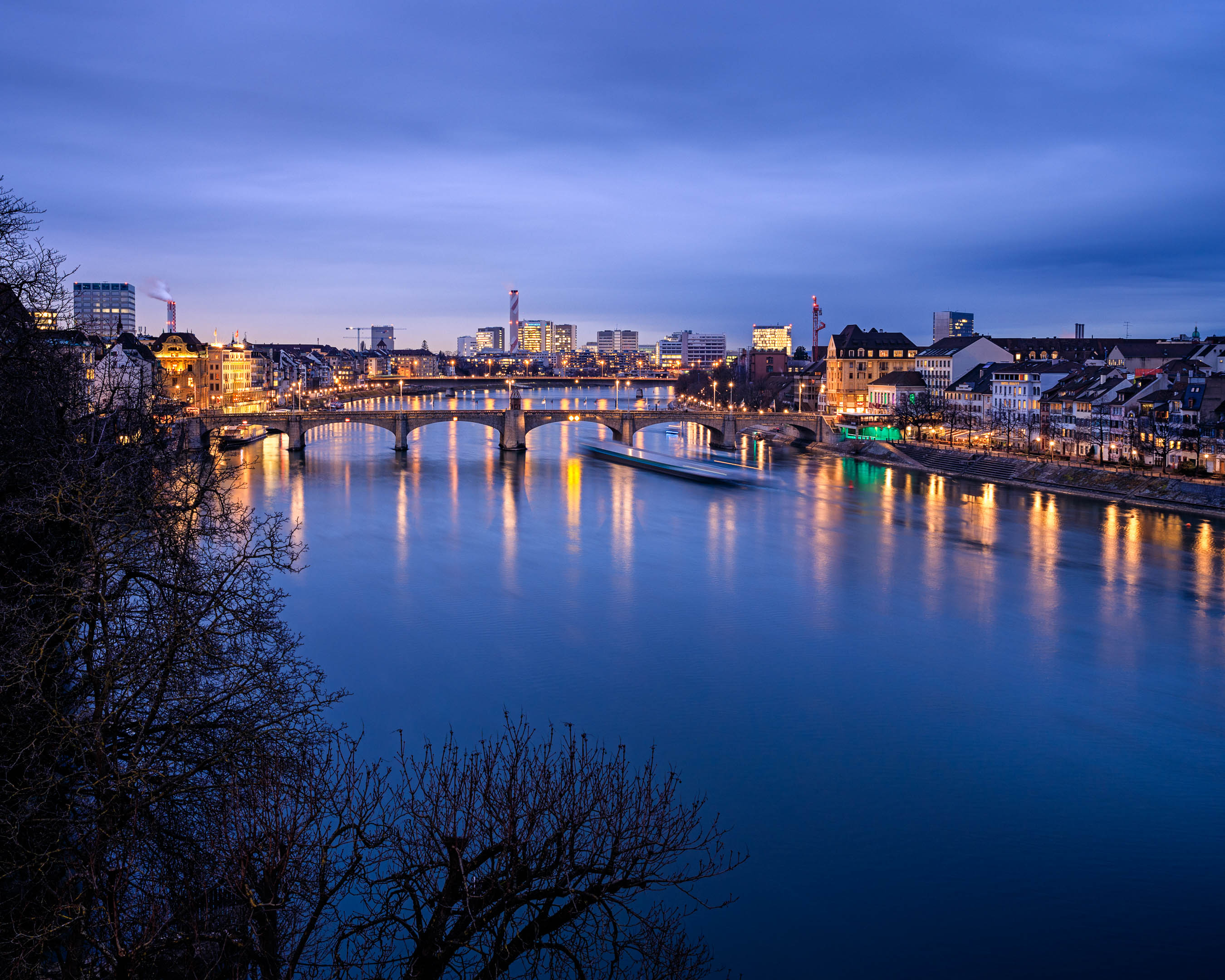 Basel Middle Bridge Photography Portfolio - Twjst Photo